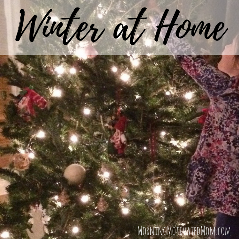 Winter at Home – Morning Motivated Mom